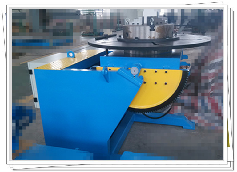 3000kg Tilt Benchtop Welding Positioner For Pipe Flange Welding